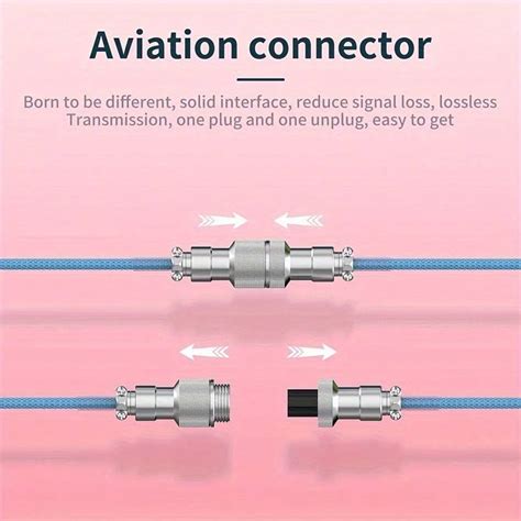 15 ม 2 ส่วน Type C ถึงตัวเชื่อมต่ออะแดปเตอร์โลหะ Usb ที่ถอดออกได้เกมคีย์บอร์ดแบบกลไกชุดสาย