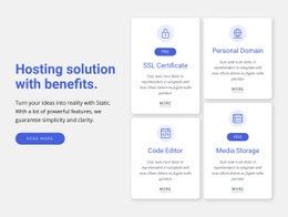 Our Features And Services Web Page Design By Nicepage