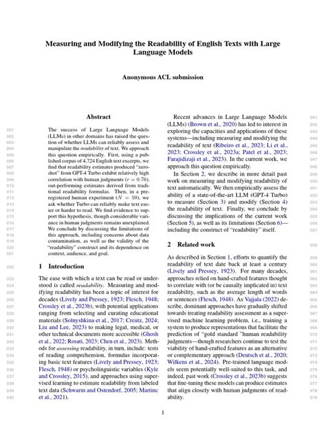Measuring And Modifying The Readability Of English Texts With Large