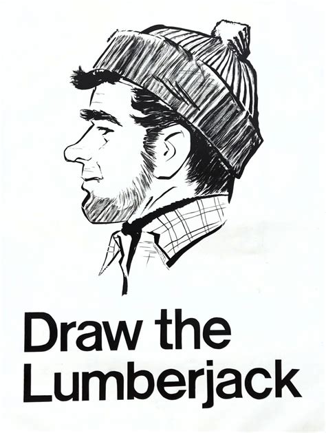 Lumberjack Drawing