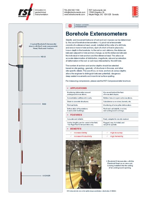 Borehole Extensometers Lettersize Exb0029a Download Free Pdf Anchor Pipe Fluid Conveyance