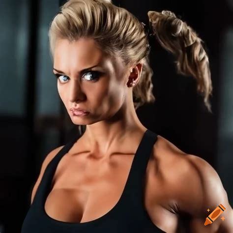 Image Of An Angry Fitness Model On Craiyon