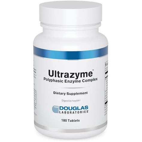 Douglas Laboratories Ultrazyme Polyphasic Enzyme Complex Active