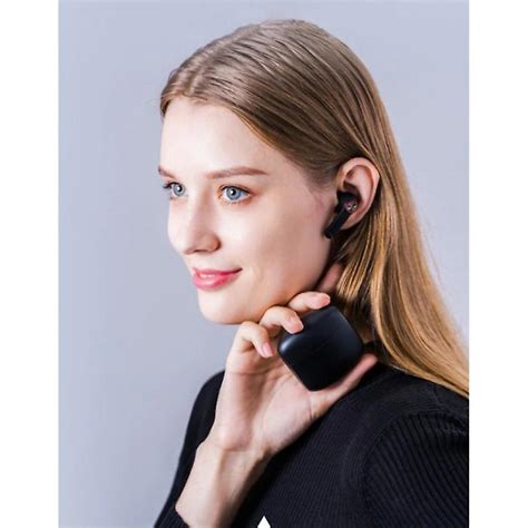 Lenovo HT78 Wireless Earphones with Storage Bag and Built-in Microphone ...