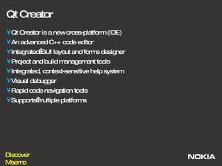 Native Application Development With Qt PPT Computer Software And Applications Computing