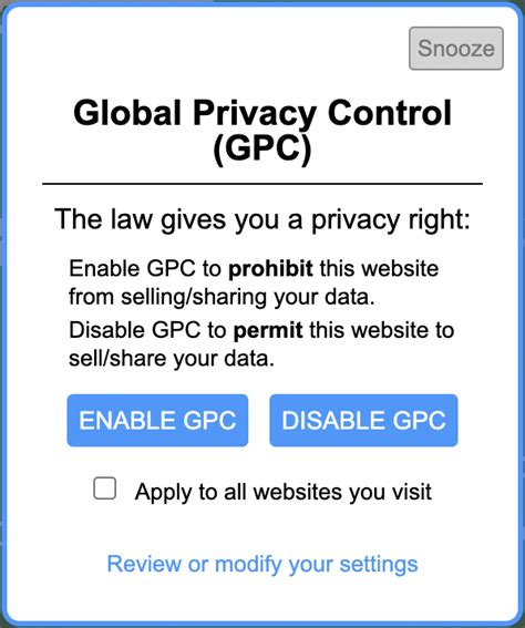 GitHub Privacy Tech Lab Gpc Privacy Choice Privacy Browser Extension For Researching GPC
