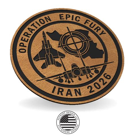 Operation Epic Fury Patriot Nation Design