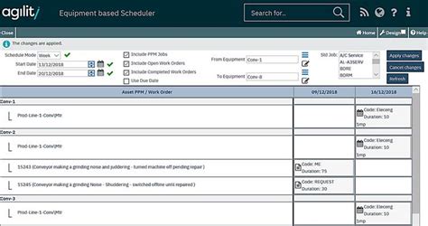 Asset Based Scheduler