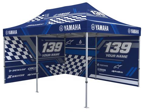 Deluxe Pro Hd Aluminium Plain Canopy Gazebo Custom Branded 6m X 3m
