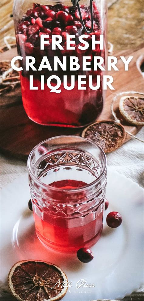 Easy Homemade Cranberry Liqueur Recipe Holiday Fave