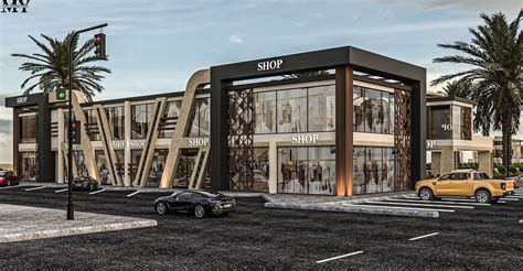 Mall Exterior Design Ksa Behance