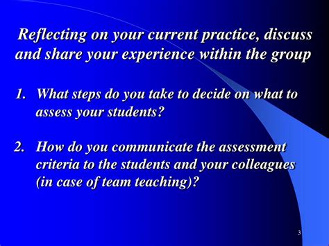 Ppt Setting Appropriate Assessment And Grading Criteria Powerpoint
