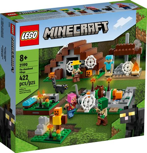Lego Minecraft The Abandoned Village Construction Set 21190 With Zombie