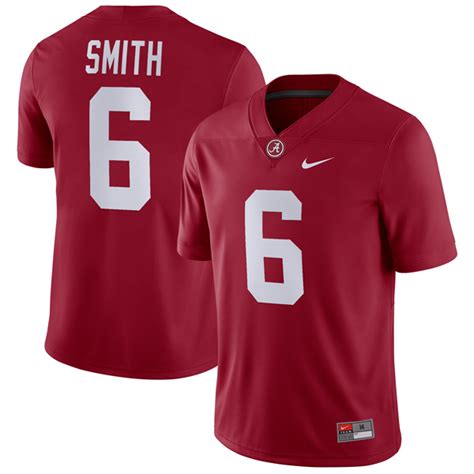 Devonta Smith Alabama Crimson Tide Football Crimson Home Game Stitched