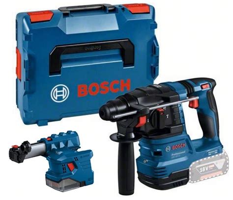 Bosch Gbh18v 22ncg Sds Plus Hammer Drill Gde18v 12 Dust Extractor At