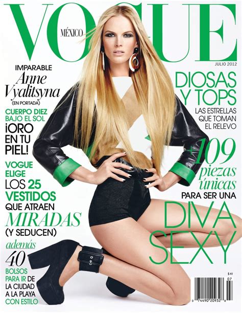 Anne Vyalitsyna Throughout The Years In Vogue Voguegraphy