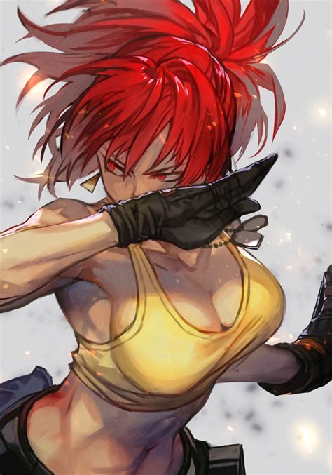 Leona Heidern Danbooru