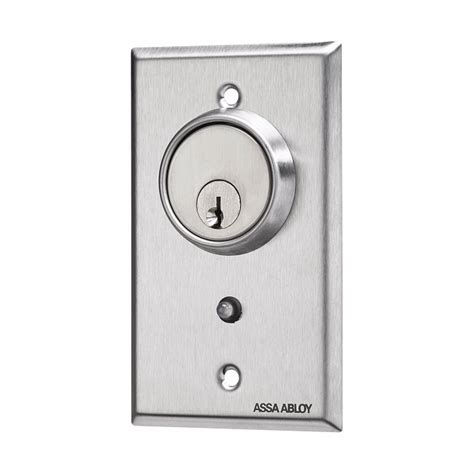 Securitron Mk Mortise Keyswitch Momentary Spdt Single Gang