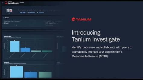 Mark Lubbat On Linkedin Demo Tanium Investigate