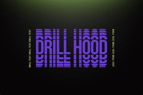 Premium Psd Split Urban Trending Photoshop Text Effect