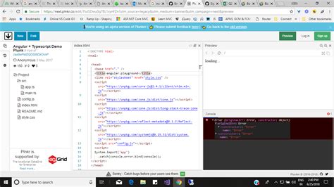 Plunker Projects Is Not Working · Issue 91 · Plnkrfeedback · Github