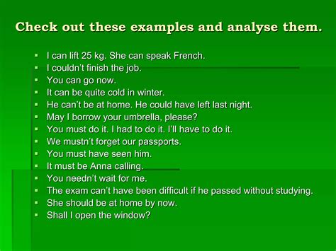 modal verbs ppt