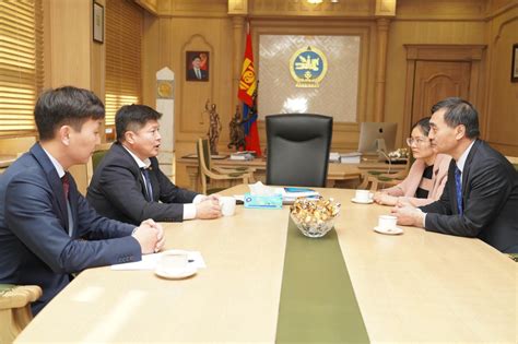 Itoim Х Нямбаатар сайд Элчин сайд Цай Вэньруйтай уулзав