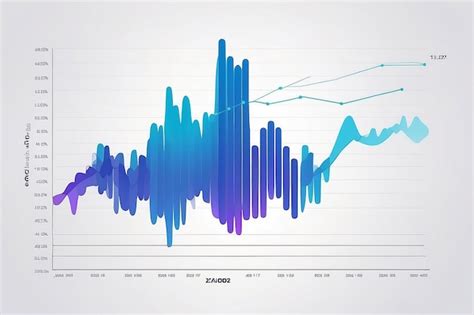growth graph chart generative ai premium ai generated image