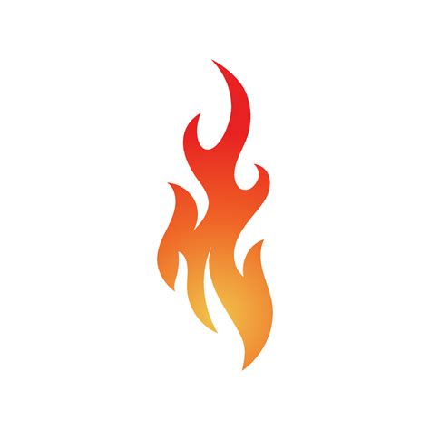 Fire Icon Fire Flame Flame Logo Fire Vector Design Illustration Fire Icon Simple Sign