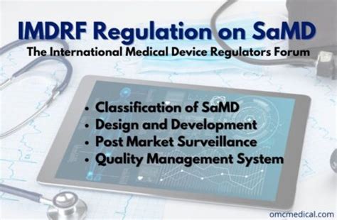 IMDRF Regulation On SaMD OMC Medical Limited