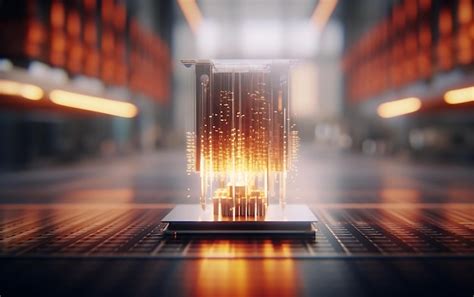 Premium Photo Closeup Of A Quantum Computers Quantum Bits