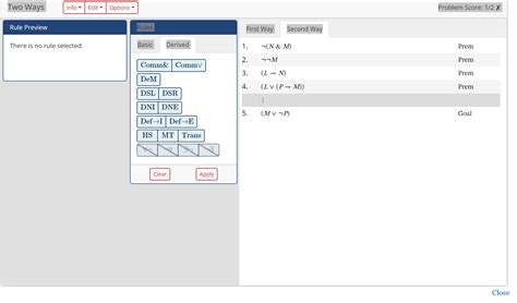 Solve This Derivation Using Derived Rules In