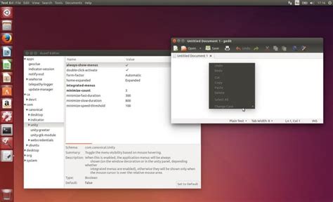 Ubuntu Will Leave The Application Menus Fixed On The Top Bar Linux Addicts