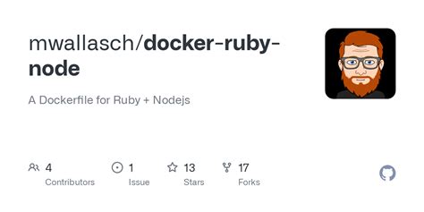 Github Mwallaschdocker Ruby Node A Dockerfile For Ruby Nodejs