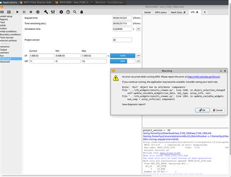 I Can T Open VTK MFiX NETL Flow Science Software Support