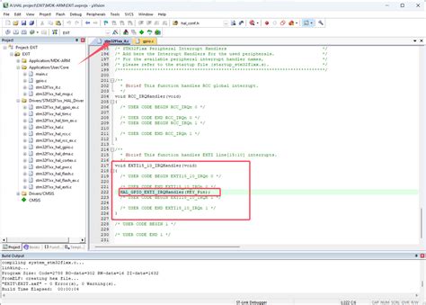 Stm32cubemx Exit外部中断 Stm32cubemx配置外部中断 Csdn博客