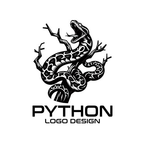 Python Vector Logo Design Premium Ai Generated Vector Python Vector Logo Design Premium Ai Generated Vector