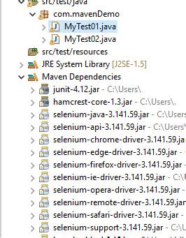 Using Selenium In A Maven Project Stack Overflow
