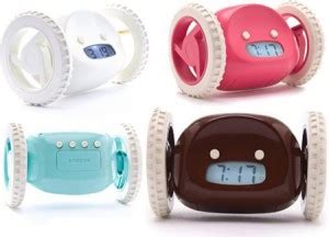Run Away Alarm Clock Gives You A Run For Your Money Walyou