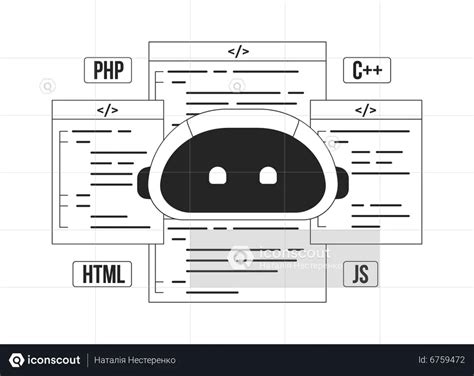 Best Premium Ai Assisted Coding Illustration Download In Png And Vector Format