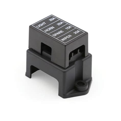 Ato Atc 피지 블록 홀더 4 웨이 회로 자동차 자동차 블레이드 12v