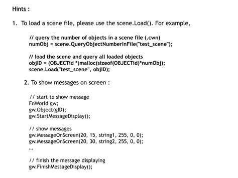 Ppt 3d Game Programming Homework Assignment 2 Powerpoint