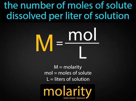 Molarity Easy Science Study Chemistry Chemistry Lessons Th Grade Science