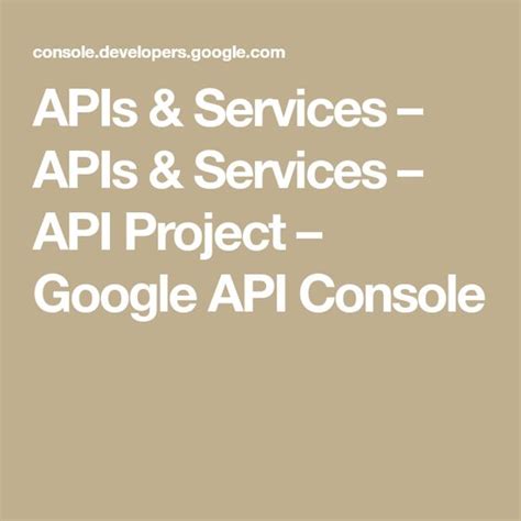 Google Cloud Platform Console Api Key Hutomo