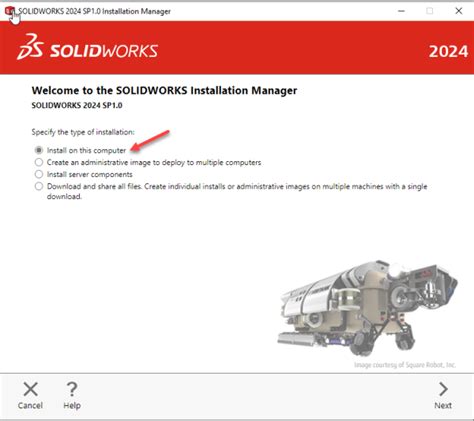 SOLIDWORKS PDM Standard Client Installation