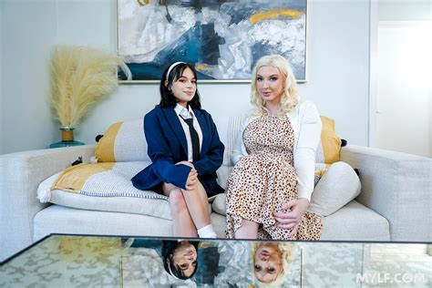 Leya Falcon And Her Husband Invite Aria Valencia For Threeway Sex