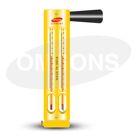 Whirling Hygrometer With Nabl Certificate Omsons Labs