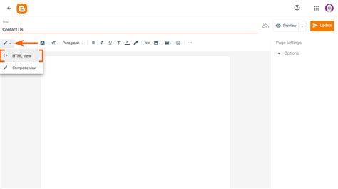 How To Add A Form To Blogger