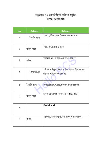 46 Bcs New Program Pdf
