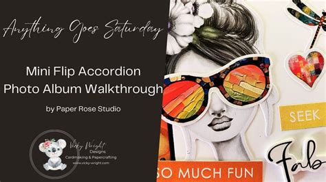 317 Walkthrough Mini Flip Accordion Photo Album 231224 Youtube